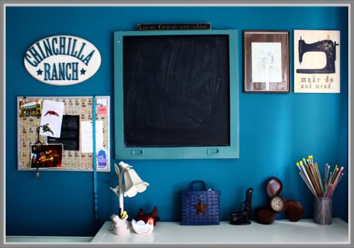 Biru Untuk Inspirasi Di Ruang Kerja Kantor - Edupaint