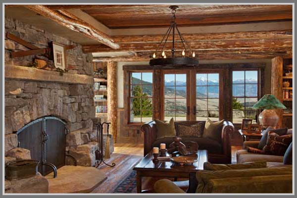 Rustic Model Rumah Dengan Kesan Natural - Edupaint