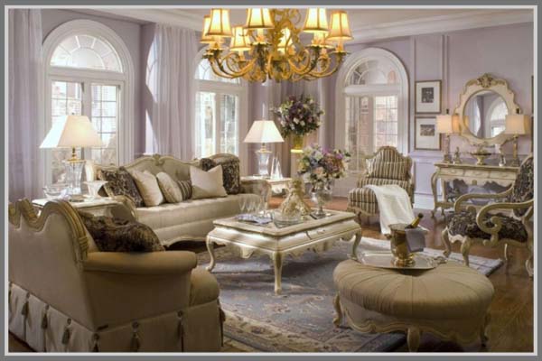 Ciptakan Konsep Klasik Di Ruang Tamu - Edupaint